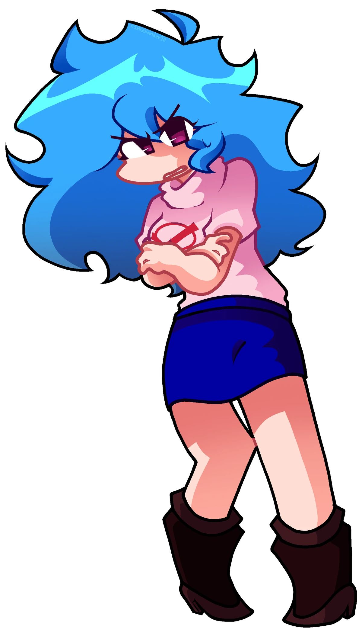 "Sky" and "Girlfriend" (Body Swap AU) | Skyverse Wiki | Fandom